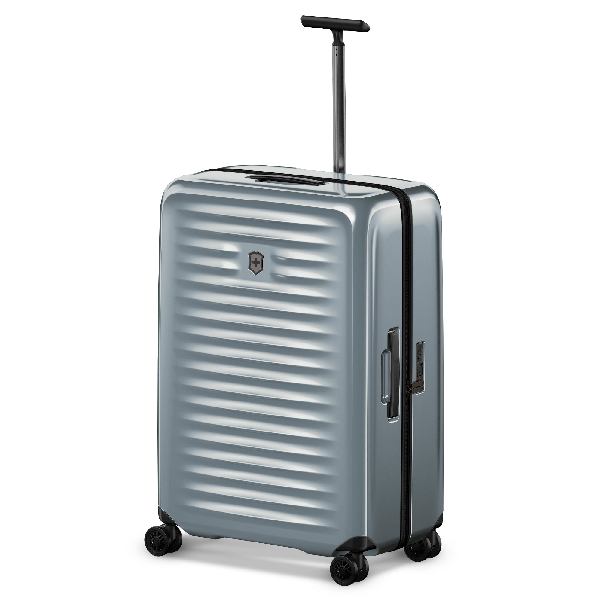Victorinox Swiss Designed Airox Large Hardside Luggage, 98 litres, Sil